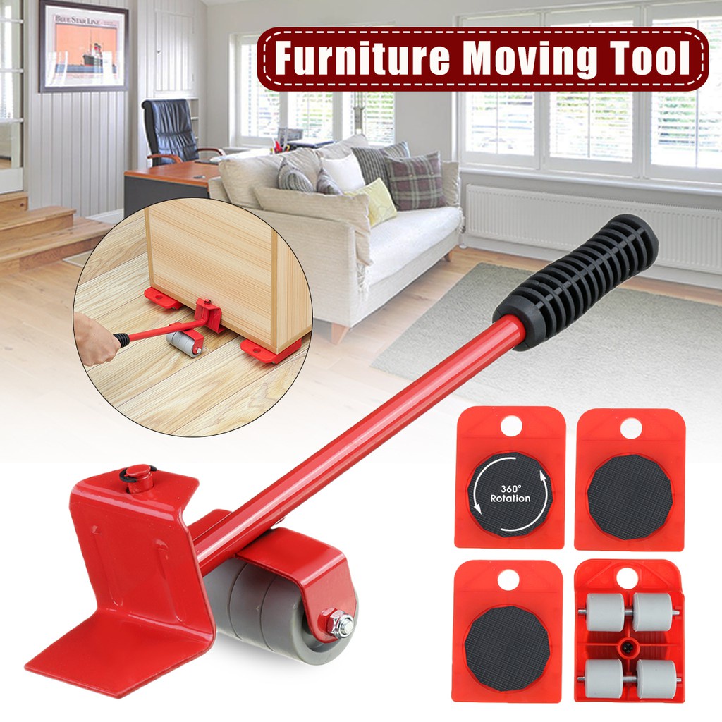 5-set Furniture Mover Slider Glider Roller Lifter for Sofa Tables ...