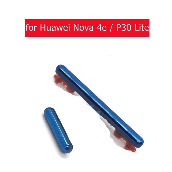 for Huawei nova 4e /P30 Lite Power Volume Button Side Key Button On Off ...