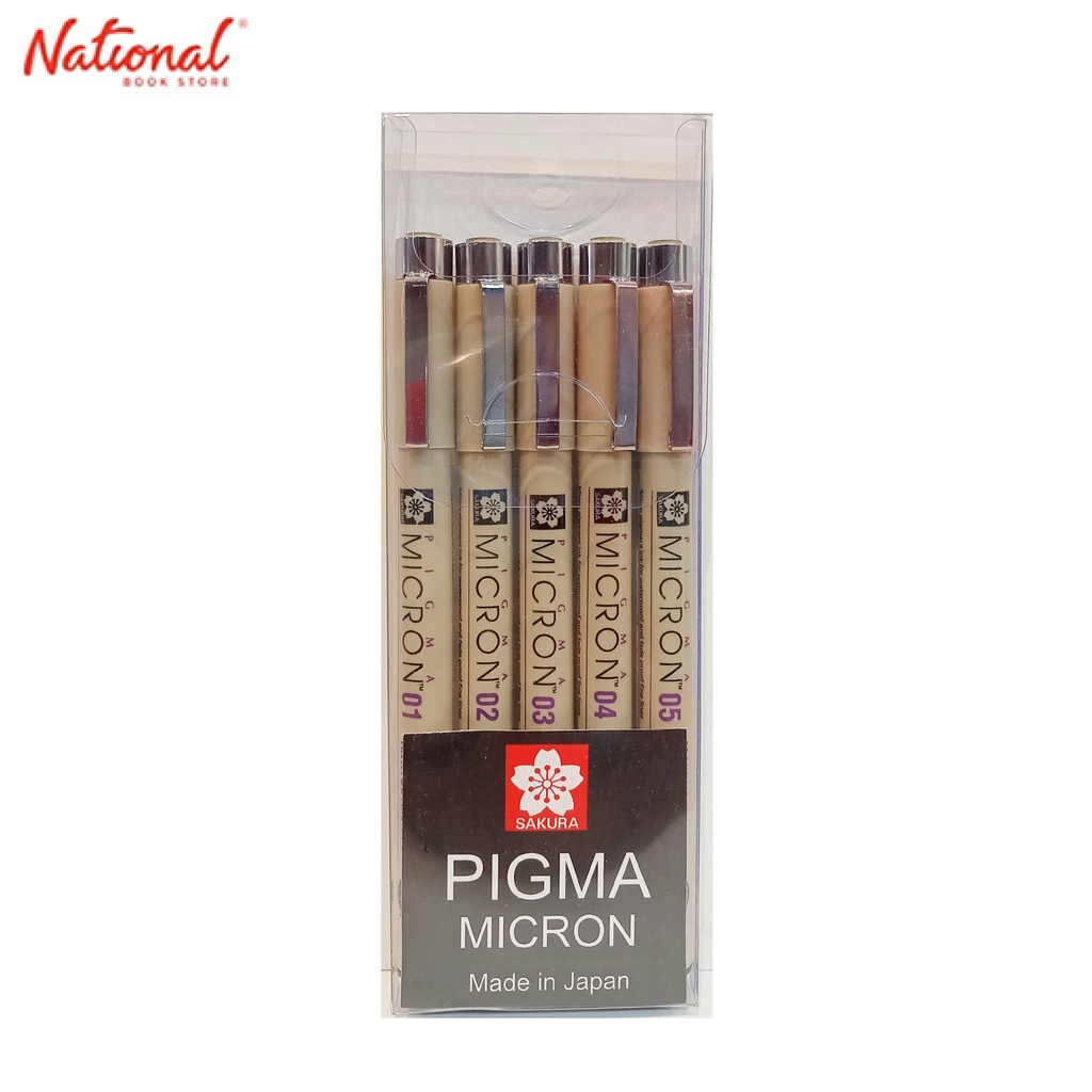 Sakura Pigma Micron Drawing Pen 5'S Xpm-5 National Book Store | Shopee ...