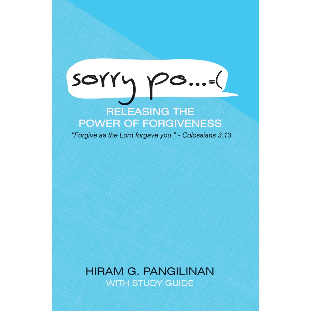 Sorry Po by Hiram G. Pangilinan | Shopee Philippines