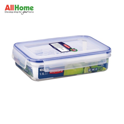 BIOKIPS Short Rectangular Food Keeper, food Storage, Food Container (180ml, 450ml, 900ml, 1.1 ...