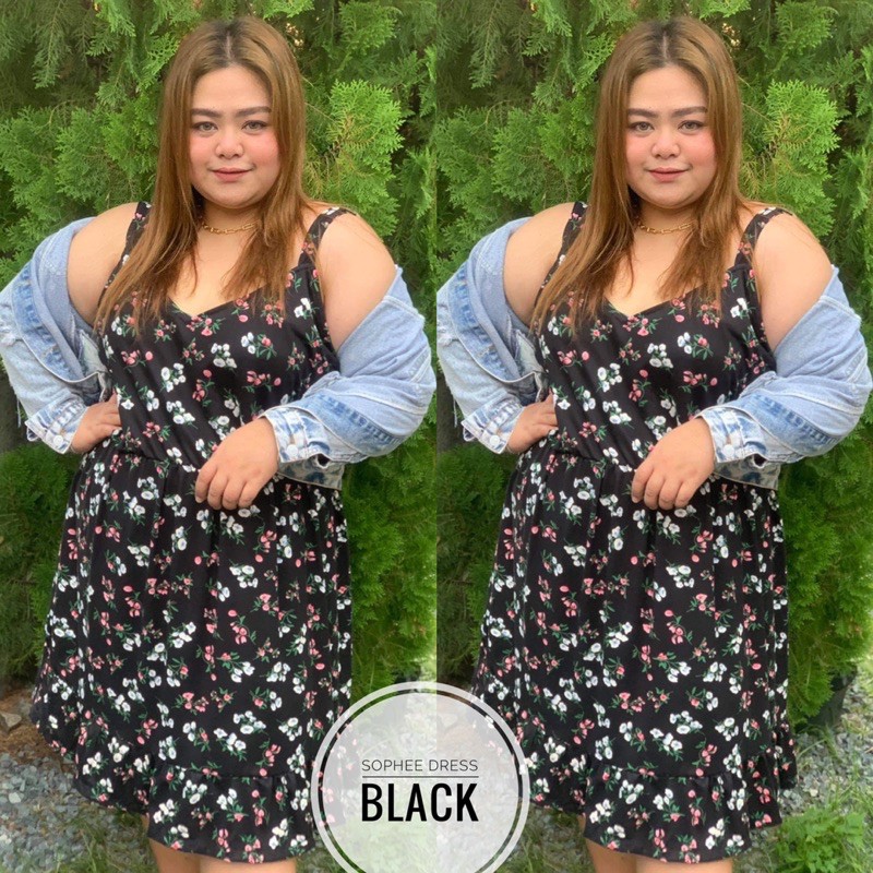 SOPHEE PLUS SIZE DRESS INNER INCLUDED | Shopee Philippines