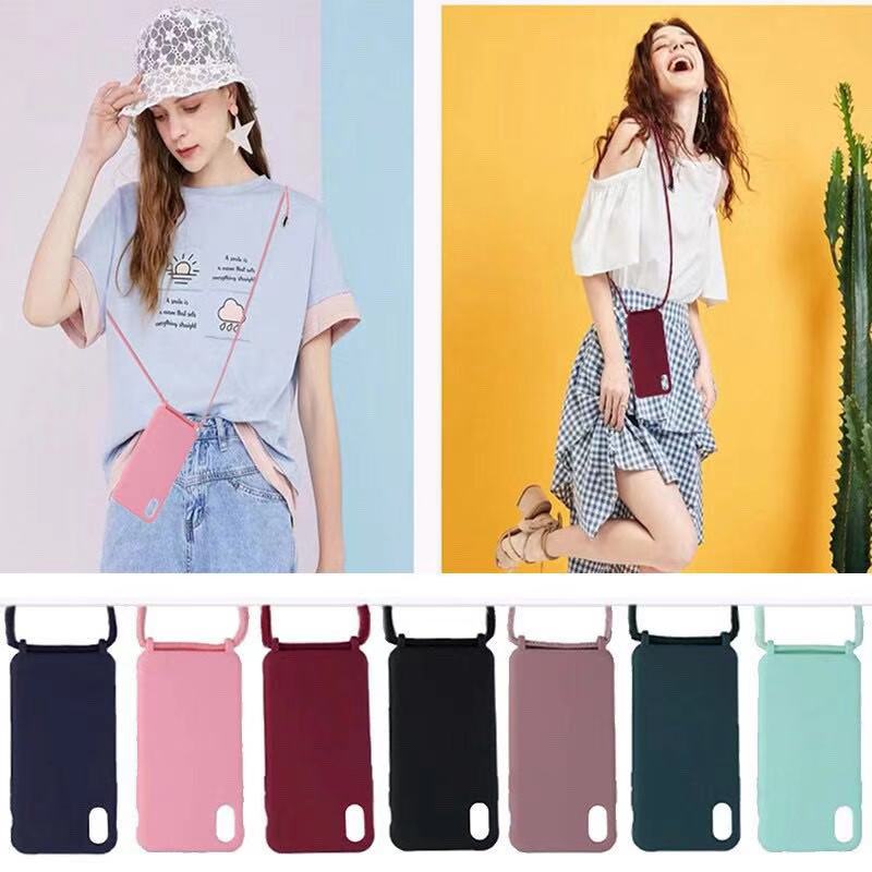 Candy Color Lanyard Case iPhone 12/12 Pro Max / 12 Mini / 11 pro max ...