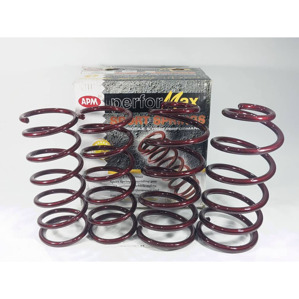 NISSAN ALMERA N17 APM Performax Sport Coil Spring Set Lowered Heavy ...
