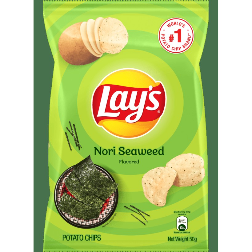 Lays Nori Seaweed 50g | Shopee Philippines