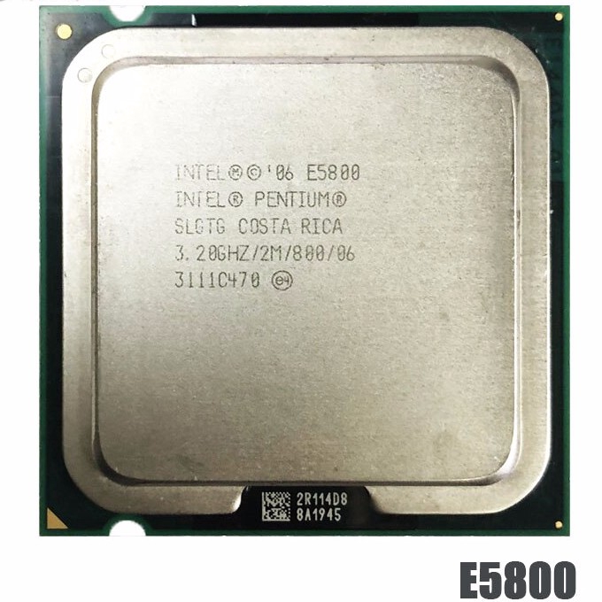 ⚡️ Intel Pentium Dual-Core E5800 3.2 GHz Dual-Core CPU Processor 2M 65W ...