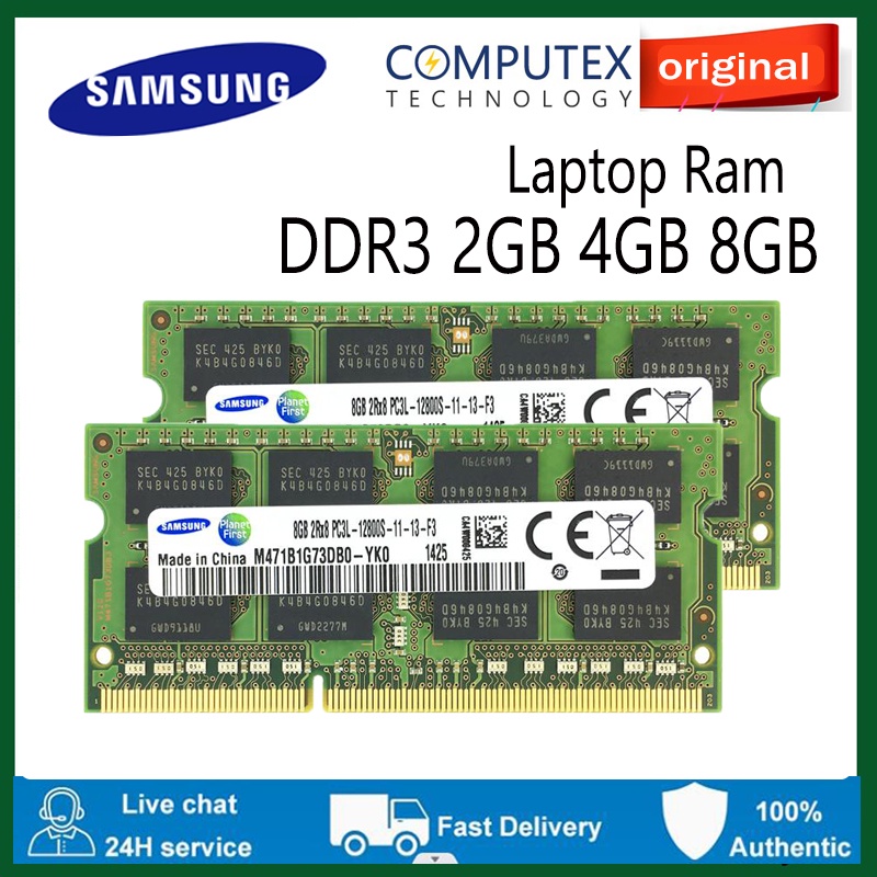 Samsung 2GB 4GB 8GB DDR3L DDR3 1066Mhz 1333Mhz 1600Mhz 204Pin SODIMM ...