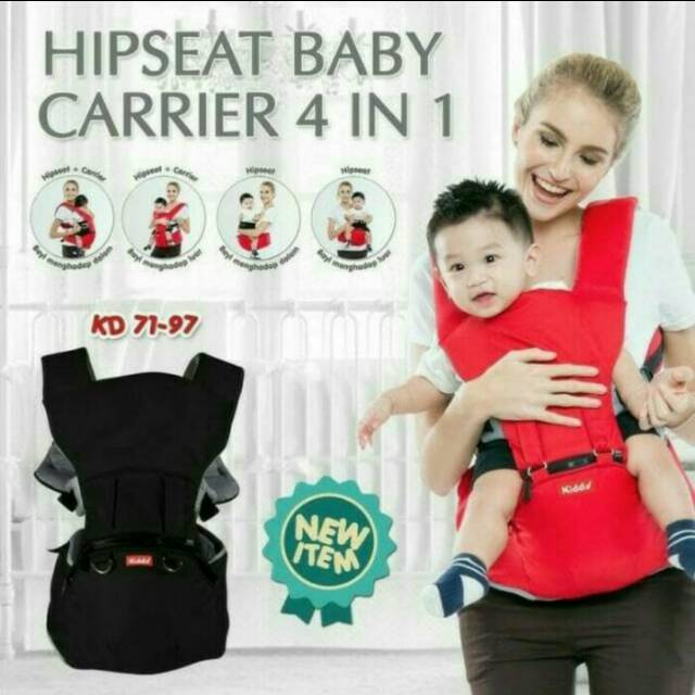 Kiddy Hipseat Baby Carrier 4 in 1 | Shopee Philippines