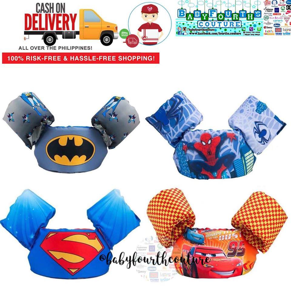 BFCM Kids Swimming Puddle Jumper Character Floater Vest For Boy ...
