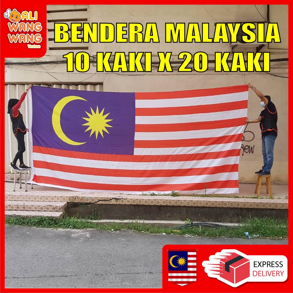 Bendera BESAR utk Bangunan Polyester 10X20 KAKI FLAG GIANT FLAG ...