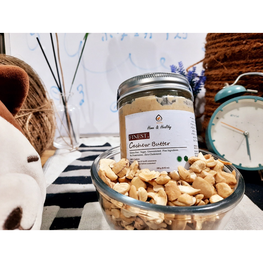 Cashew Butter Botanica 250 gram Cashew Butter Jam - Unsweetened/Vegan ...