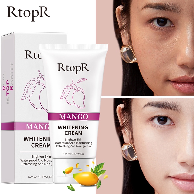 RtopR Natural Brightening Cream Tone Up Facial Cream Whitening ...