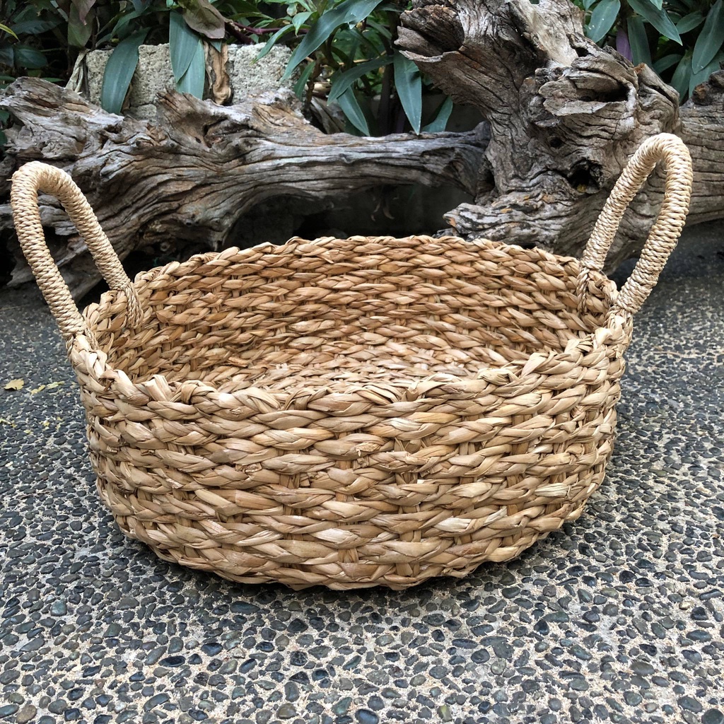 (Gawang Pinoy) Ellaine & Rachel Rectangular Seagrass Basket | Shopee ...