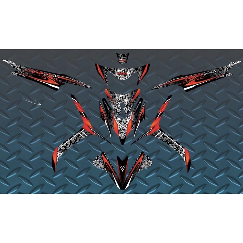 YAMAHA MIO SPORTY FULL DECALS LAMINATED | Shopee Philippines