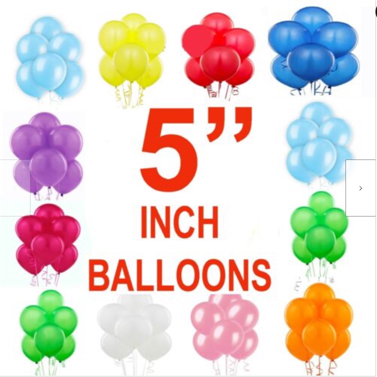 10pcs 5"inch Small Round Best Latex Balloons good Quality Standard ...