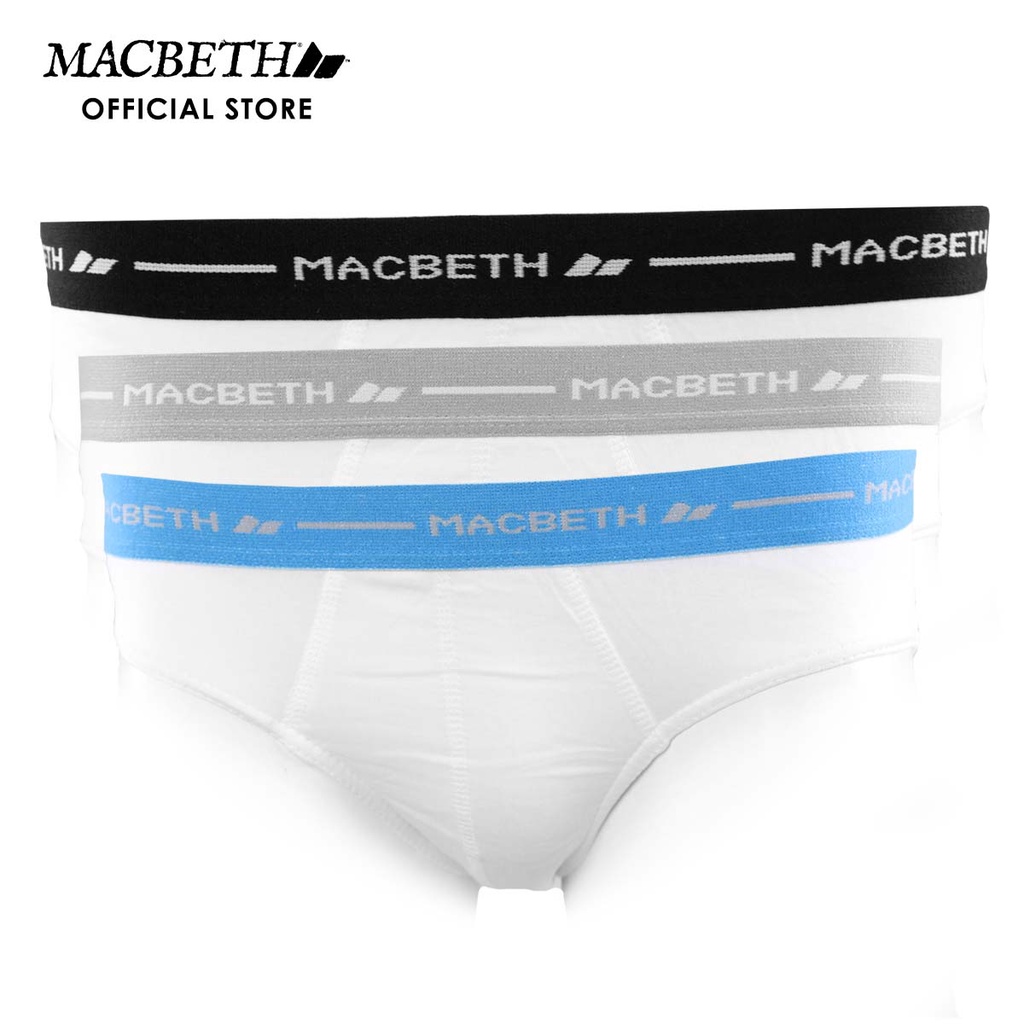 Macbeth Men's Underwear - Hipster Brief 3 in 1 Pack ( M00P ) | Shopee ...