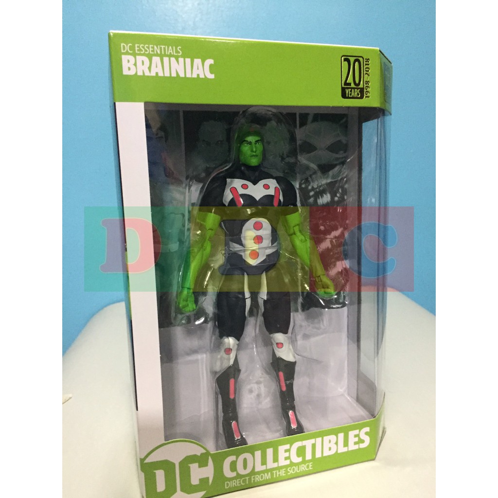 DC ESSENTIALS BRAINIAC ACTION FIGURE #06 (SEALED) | Shopee Philippines