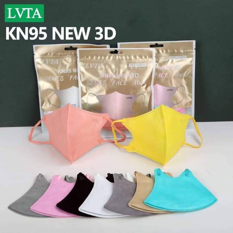 LVTA GOLD KN95 3D SERIES 10PCS PER PACK | Shopee Philippines