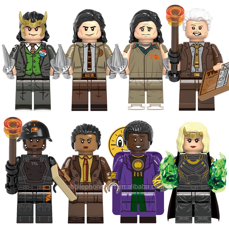 X0318 Super Heroes Loki River Cruise Mobius Renslayer Kang the ...