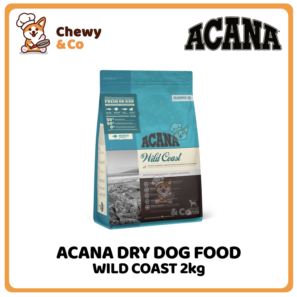 Acana Dry Dog Food Wild Coast 2kg | Shopee Philippines