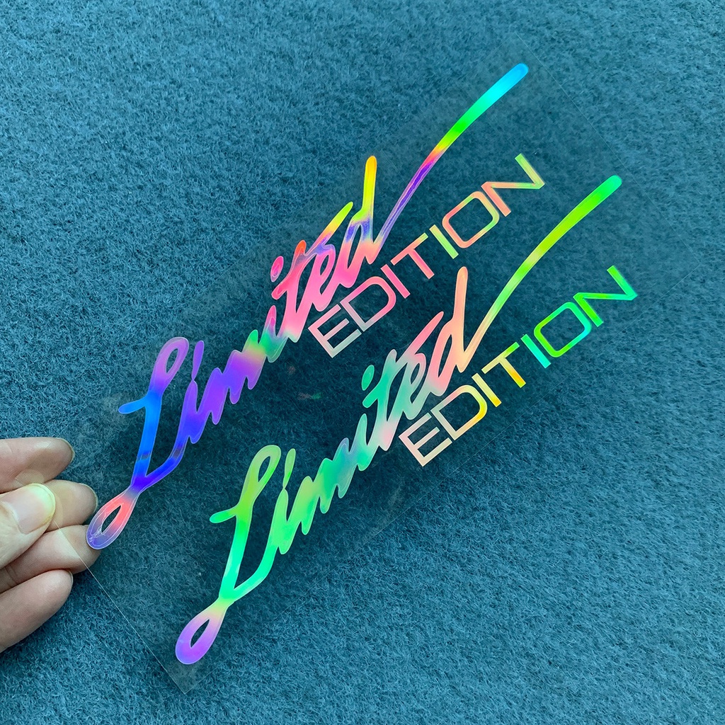 LIMITED Edition Sticker Special Edition Vinyl Decals Window Decal for ...