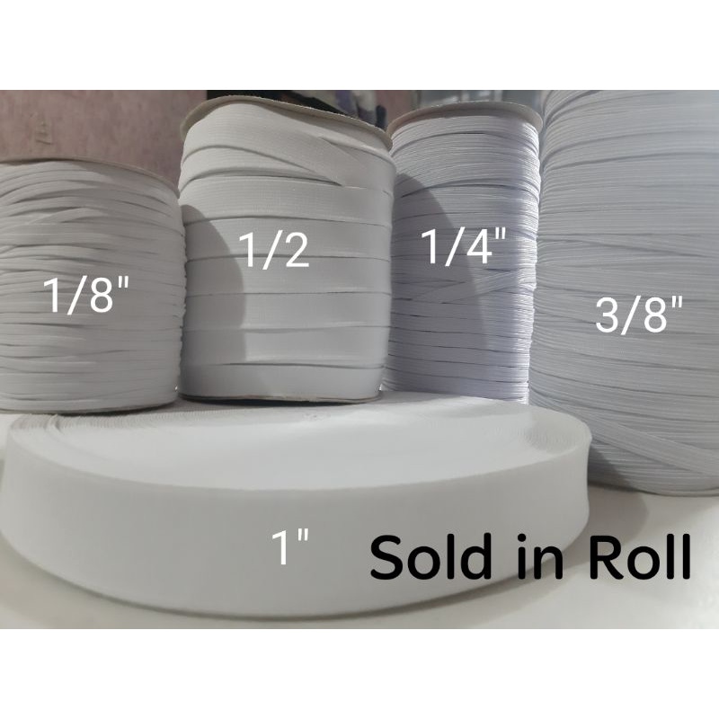 White Garter per Roll | Shopee Philippines