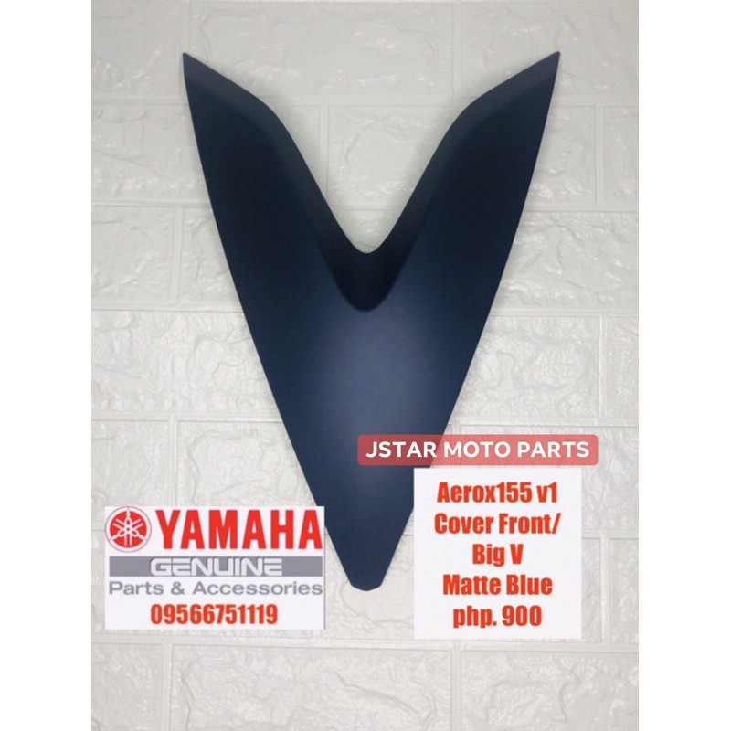 Front cover / Big V cover Aerox 155 v1/Yamaha genuine (orig) | Shopee ...