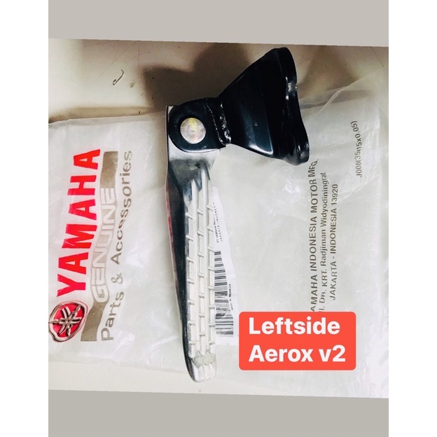 AEROX V2 PASSENGER FOOTREST ASSY FOOT REST YAMAHA GENUINE | Shopee ...