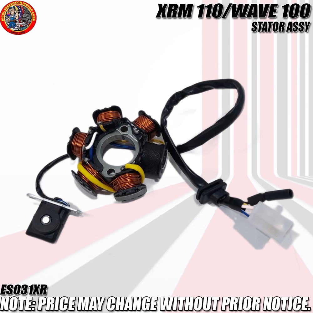 XRM 110/WAVE 100 STATOR ASSY (ES031XR) | Shopee Philippines