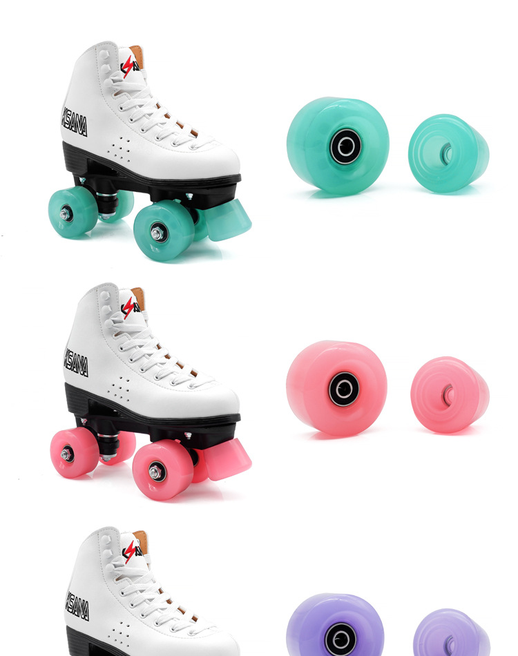 8 pcs 58*32cmProfessional multi color high elastic wheel double row ...