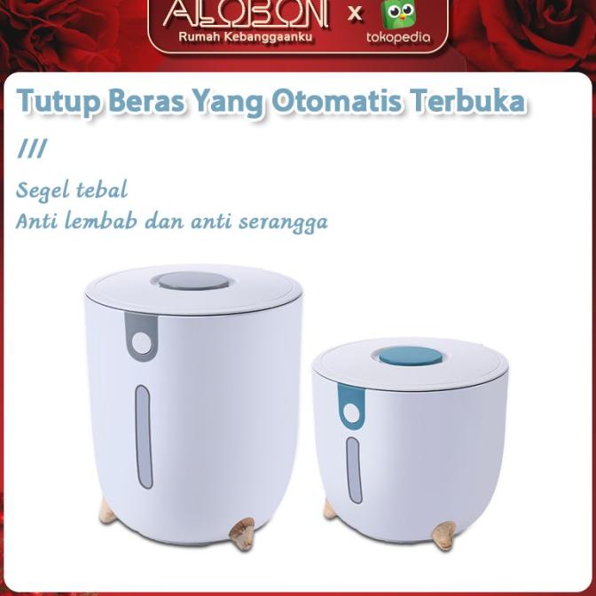 Alobon Rice Dispenser Rice Storage Container | Shopee Philippines