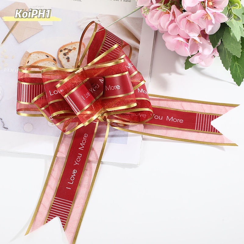Silk Pull Bow Ribbon Gift Birthday Wedding Festival Party Diy Valentine ...