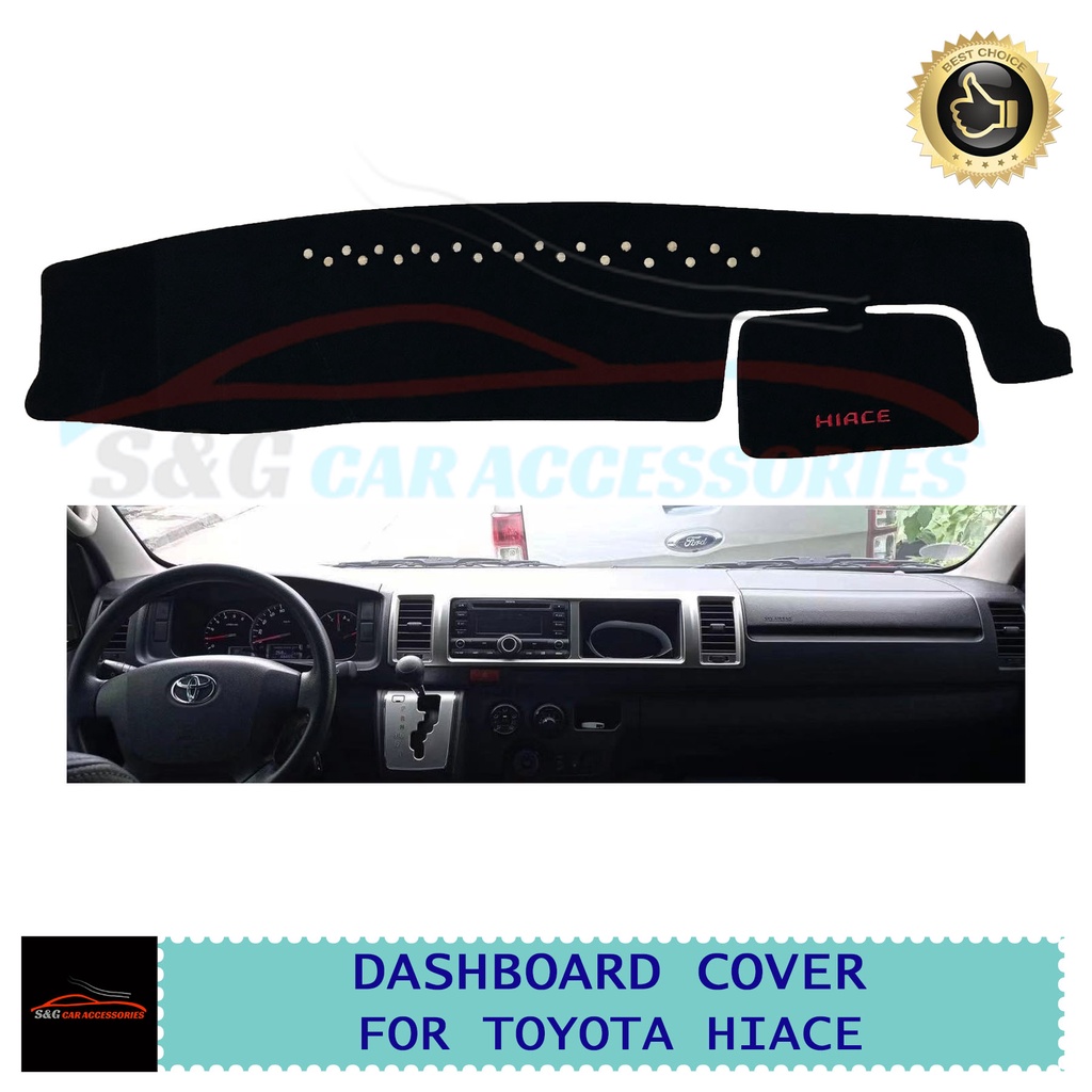 Dashboard Cover / Mat for Toyota HiAce GL Grandia 2007 to 2018 with ...