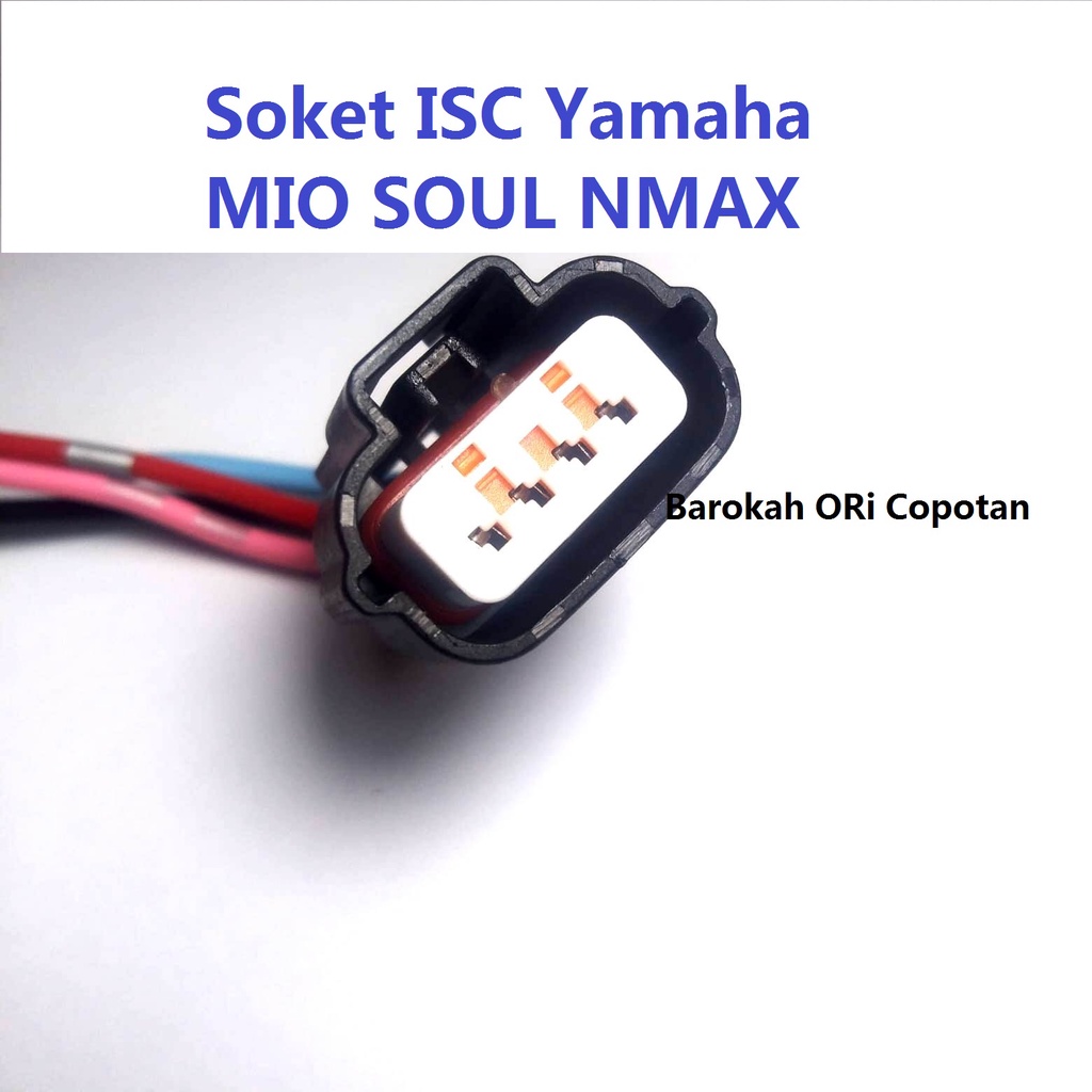 Isc pin 4 Cable socket yamaha fi mio j soul gt xride fino 115 xeon 125 ...