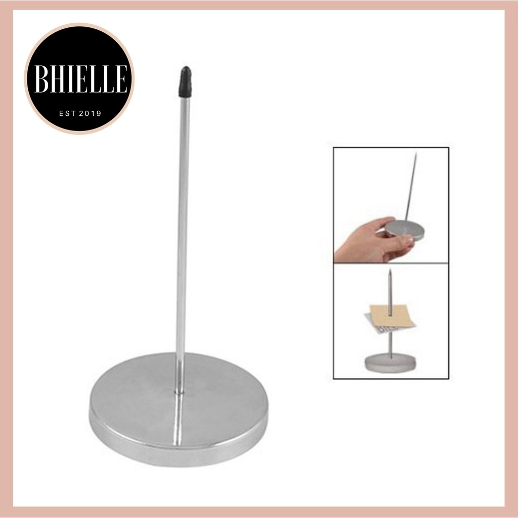 Diamant Bill Fork Desk Straight Rod Paper Holder Spike Stick Bill Fork ...