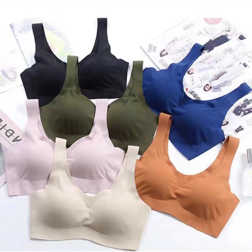 Seamless bra comfort ladies underwear bras Free Size Seamless bra #002 ...