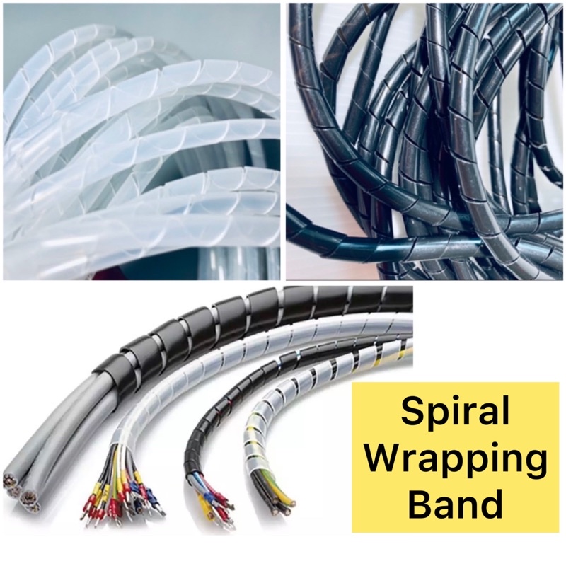 Spiral Wrapping Band 12mm / 15mm / 20mm / 26mm | 10 meters | Shopee ...