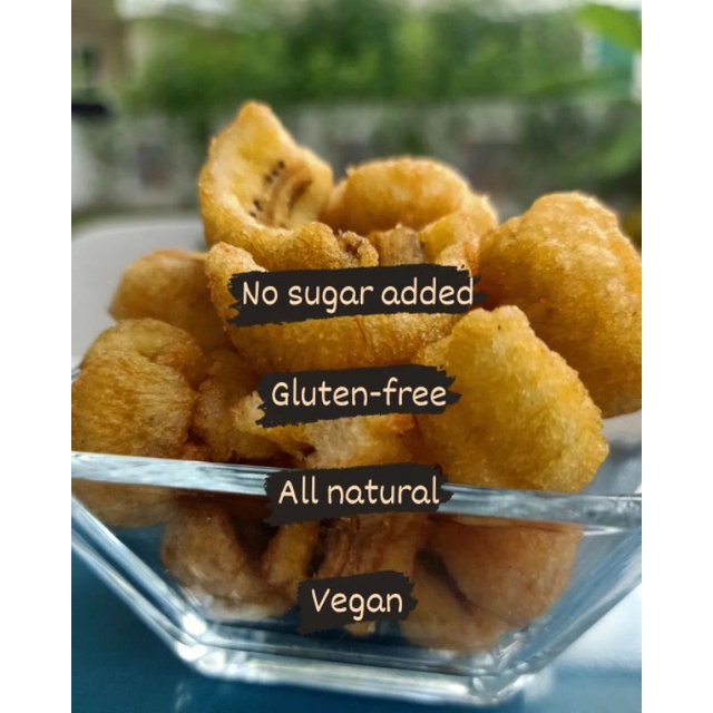 Banana Crunch (400g) in zip resealable pouch | Shopee Philippines