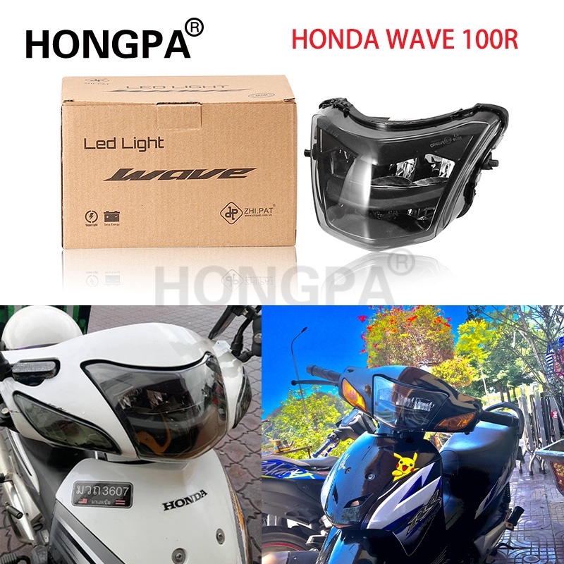 LAMPU HONDA WAVE100R Wave 100 R W100R WAVE100 R Head Lamp Head Light ...