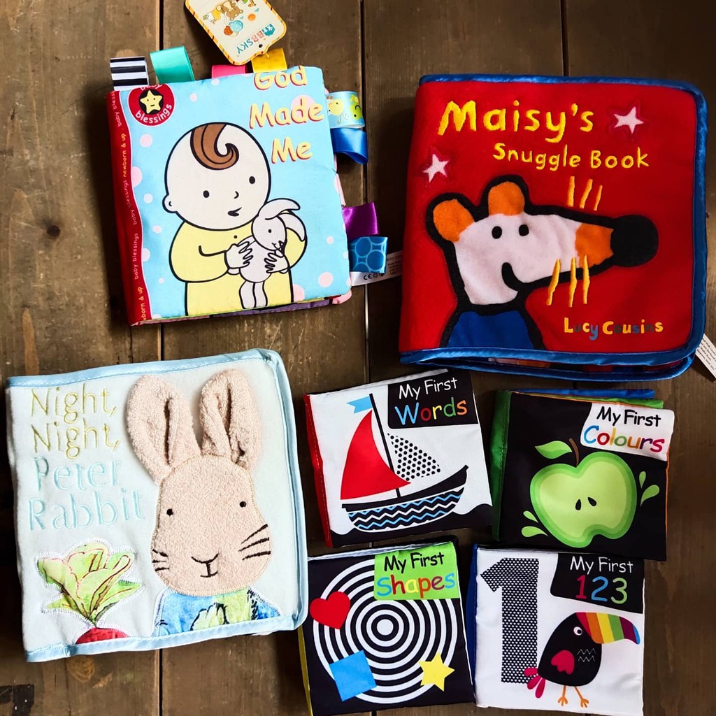 Assorted Clothbook for kids | Shopee Philippines