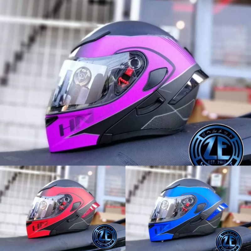 HNJ 852 QUANTUM (ALL COLORS) MODULAR - DUAL VISOR | Shopee Philippines