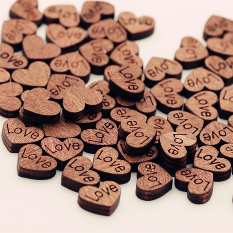 Spot Love Love Retro Buttons Children's Patch Puzzle Wooden Buttons No ...