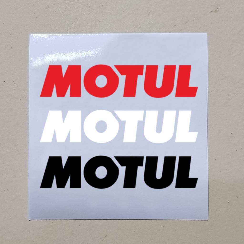 Motul, vinyl cut out sticker | Shopee Philippines
