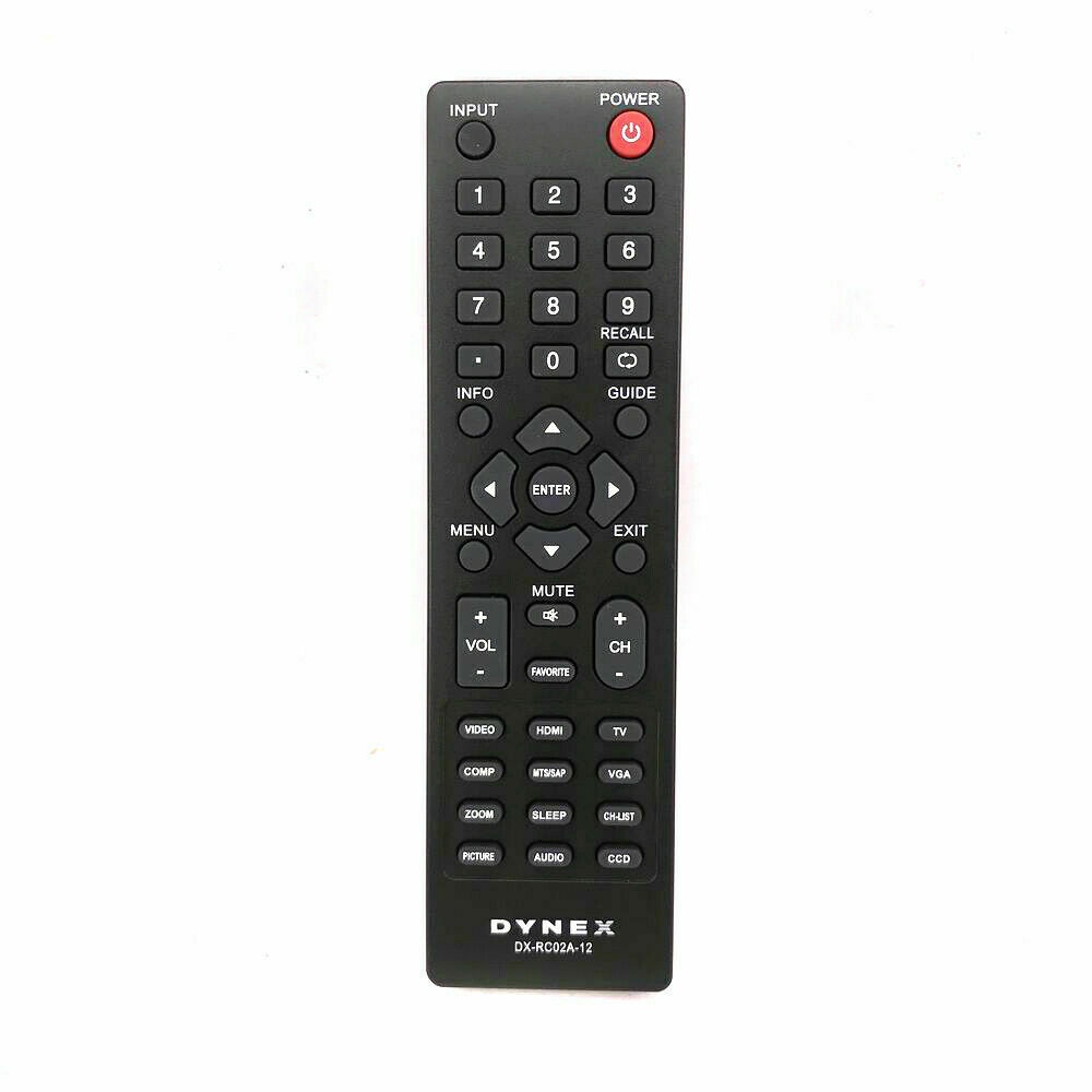 New DX-RC02A-12 For DYNEX LCD LED TV Remote Control DX-RC01A-13 Almost ...
