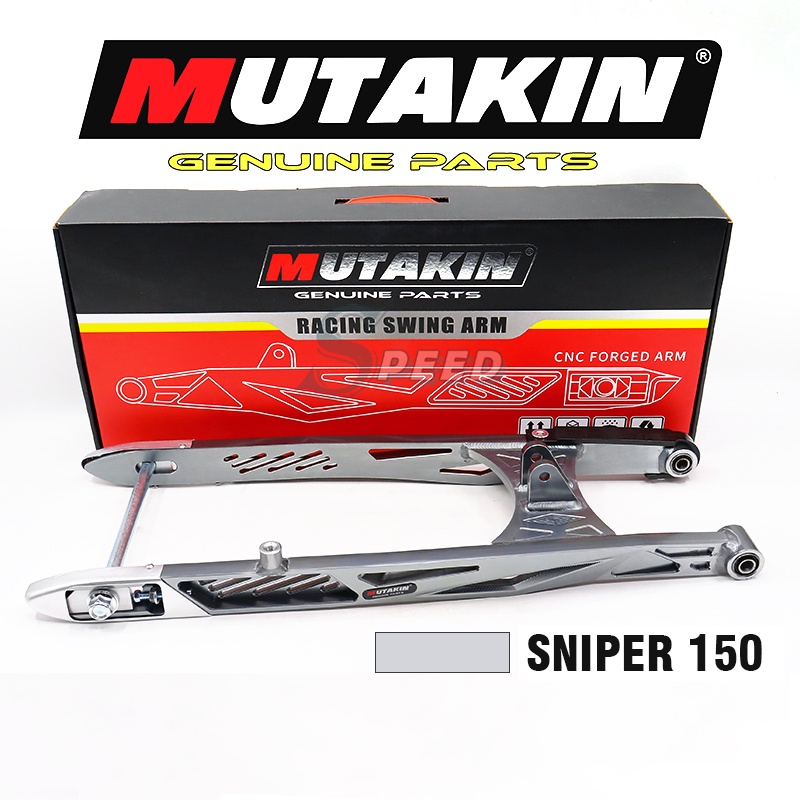 MUTAKIN Swing Arm CNC For YAMAHA Sniper150 155 Alloy Forged CNC Swing ...