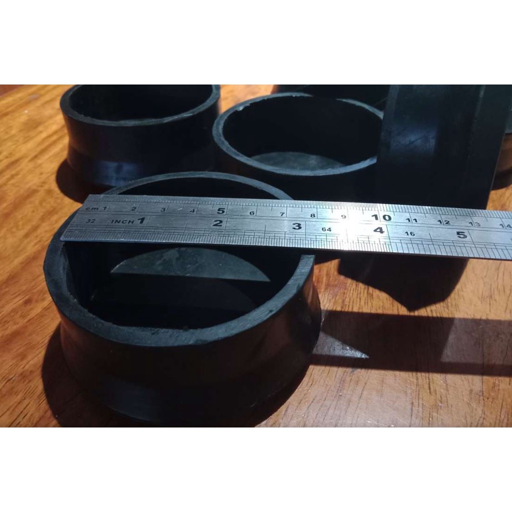 3 inches (76MM) inner diameter ROUND OUTER HEAVY DUTY Tubular Rubber ...