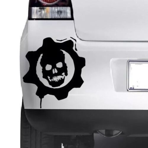 Gears Of War STICKER Car Bumper Van Window Wall Laptop JDM VINYL DECALS ...