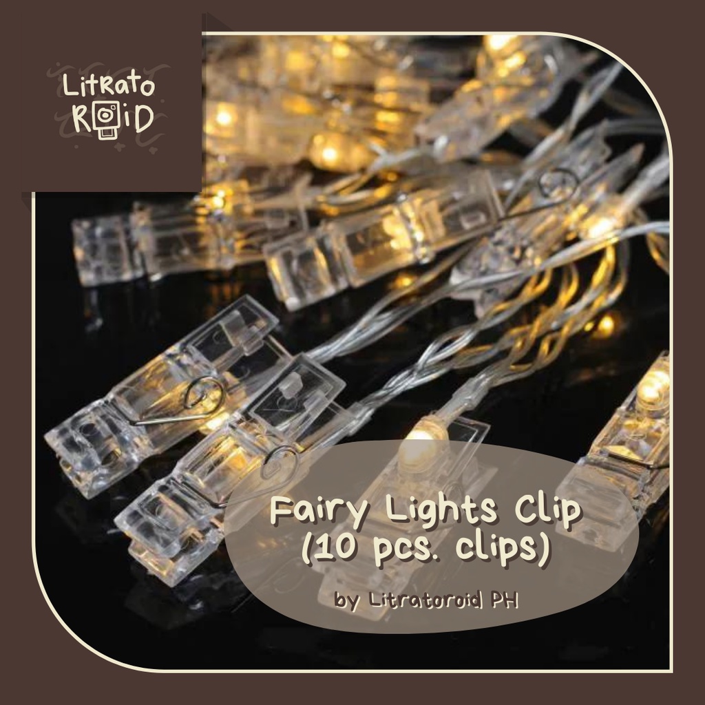 Fairy Lights Clip (10 pcs. clips) | Shopee Philippines