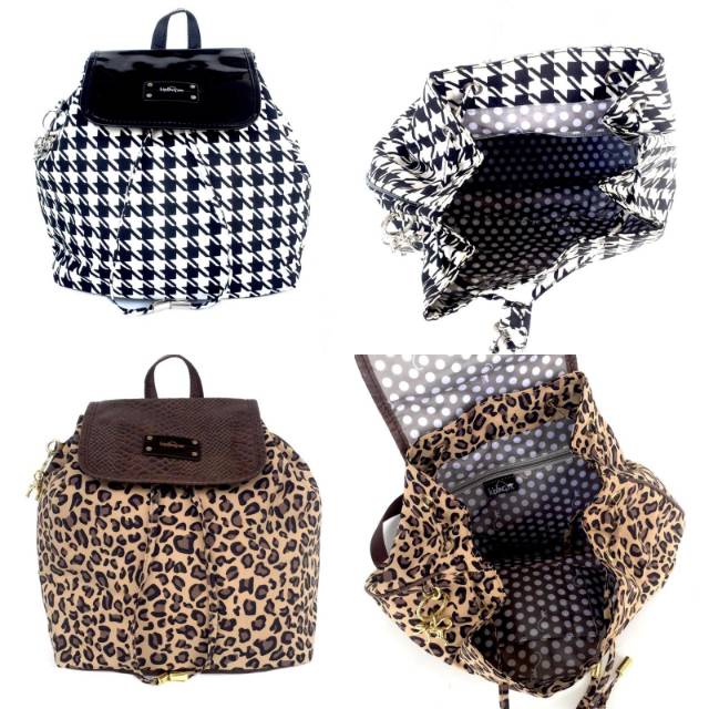 Kipling Leopard Monochrome Original Authentic Original Backpack ...