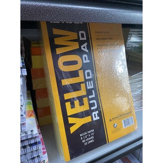 Yellow Ruled Pad Yellow Pd 80Leaves 90Leaves Long Short Office & School ...